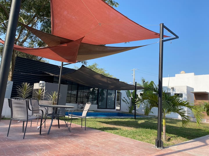 Ideal Niños Y Mascotas. ¡Alberca! Linda Y Cómoda. - Ciudad Valles