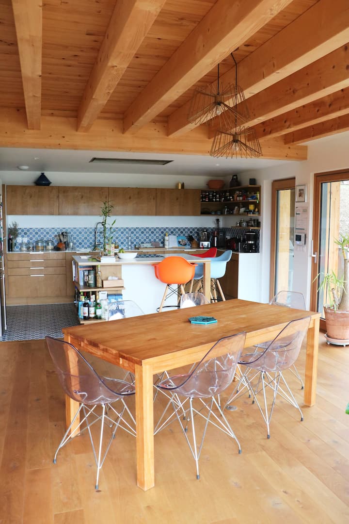 Chambre Dans Maison Bois à 3 Mn De Lyon Cité Int. - Caluire-et-Cuire