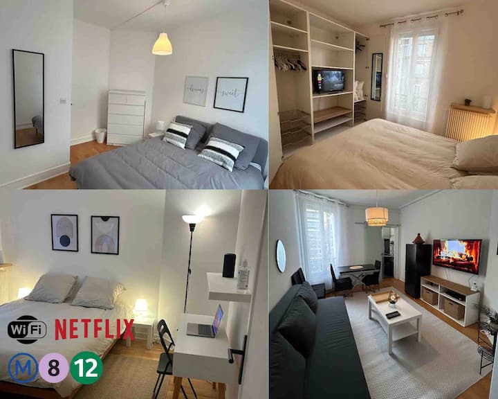 5min à Pied Paris Porte De Versailles + Métro - Issy-les-Moulineaux