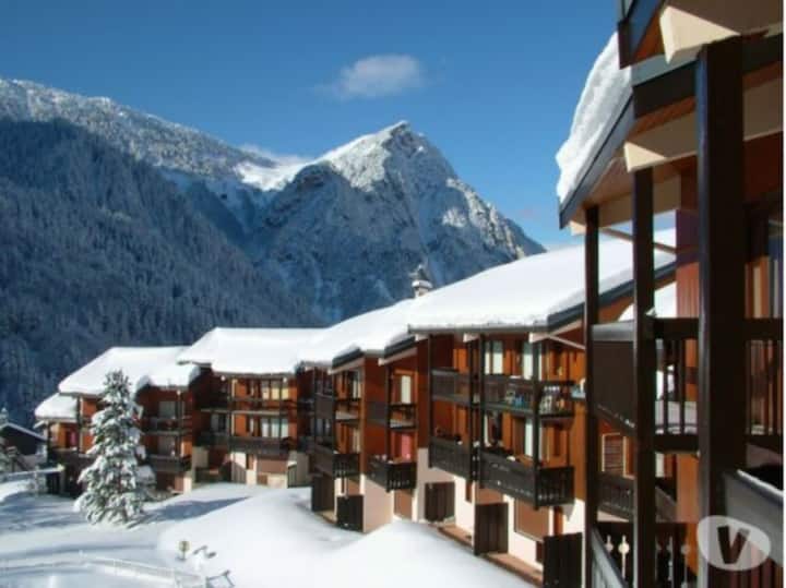Studio Cabin 4 People With South Balcony - Pralognan-la-Vanoise