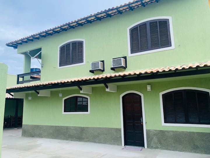4 Habitaciones, Con Aire Acondicionado, Barbacoa Y Pago En 12 X La Tarjeta. - Arraial do Cabo