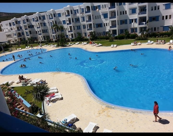 Apartment In Jawhara2 Marina Smir Neben Dem Strand Mit Pool. - Fnideq