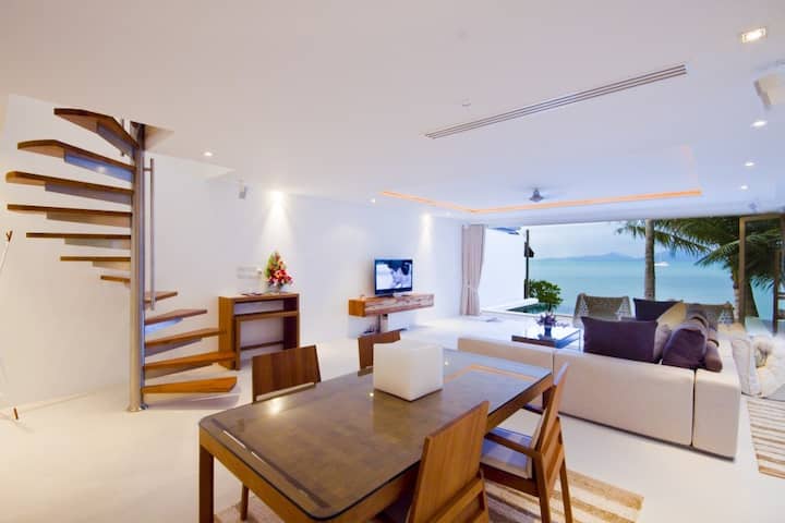 Panu - Split Level Luxury Beachfront Apartment - Koh Samui