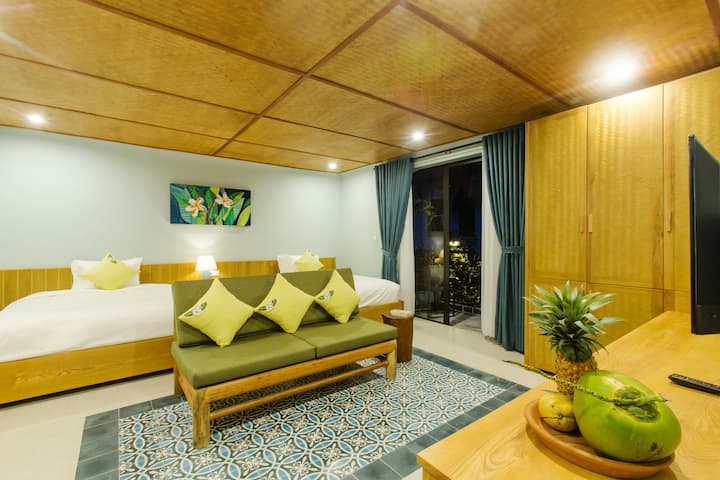 Villa De Campagne, Family Room, Pool & Garden View - Vietnam