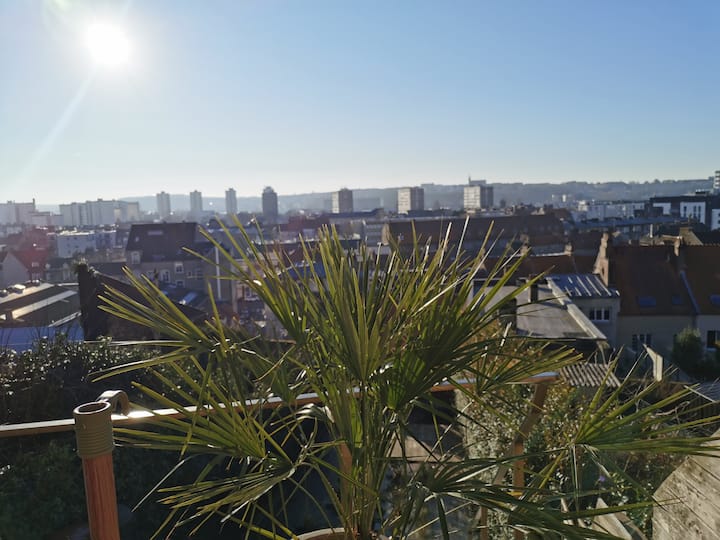 Apt Charme Terrasse Sud Et Jardin Remparts - Wimereux