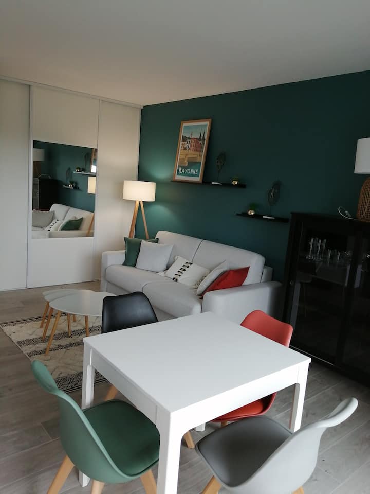 Studio Au Calme En Centre Ville - Bayonne