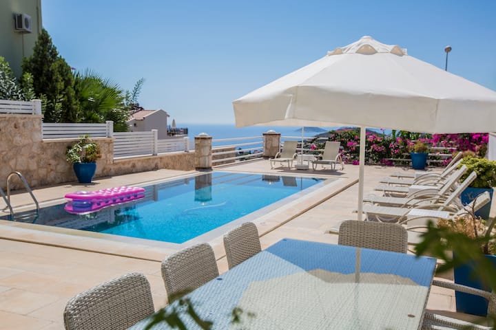 Exclusive Sea View Villa Marcella - Kalkan