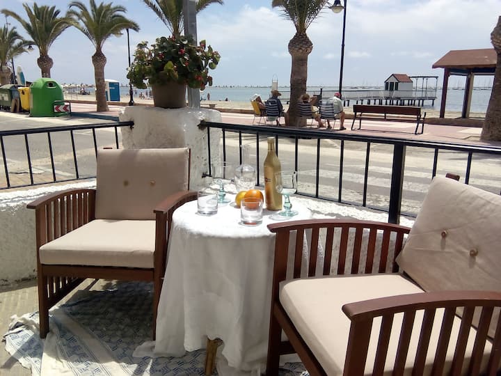 Primera Linea Playa Con Wifi , Tv Inglesa, Muy Amplia - San Pedro del Pinatar