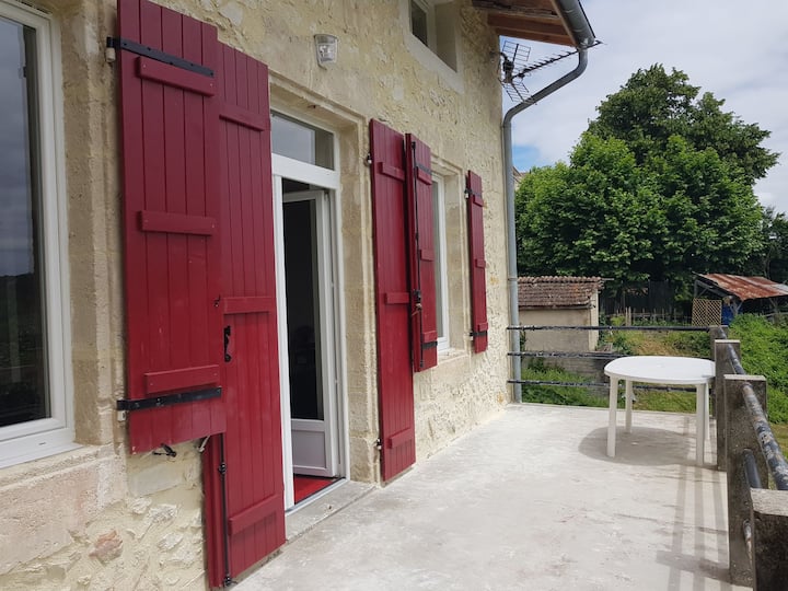 Maison 8 Personnes Au Coeur D'un Village Gascon - Lot-et-Garonne