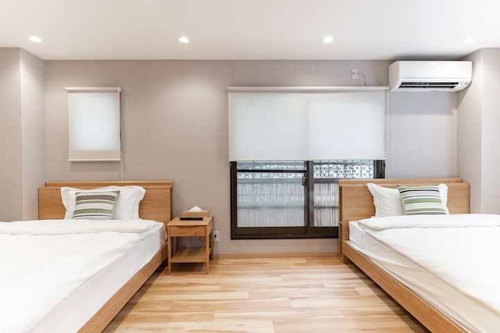 日本橋駅&道頓堀から徒歩5分、面積が広いアパート道頓堀・鉄甲小猫の家003 - Dotonbori