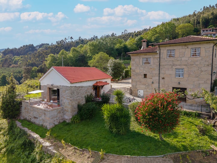 Tâmega Terrazza Loft Com Varanda Para Vinhas E Rio - Ribeira de Pena