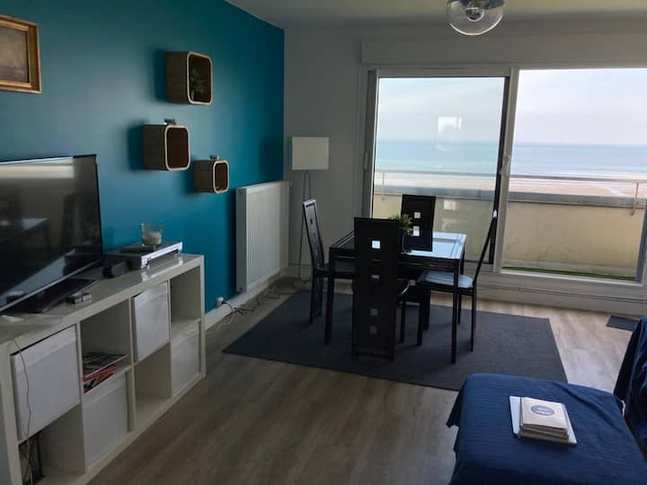 Appartement Front De Mer Avec Vue Imprenable ! - Plage Luc-sur-Mer