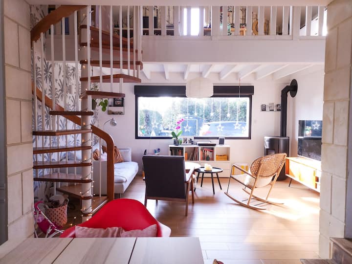 Maison De Ville Proche Hyper Centre Avec Piscine - Caen