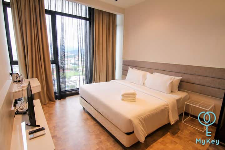 Deluxe➽skyline Studio | Infinity Pool | 15min Klcc - Setapak