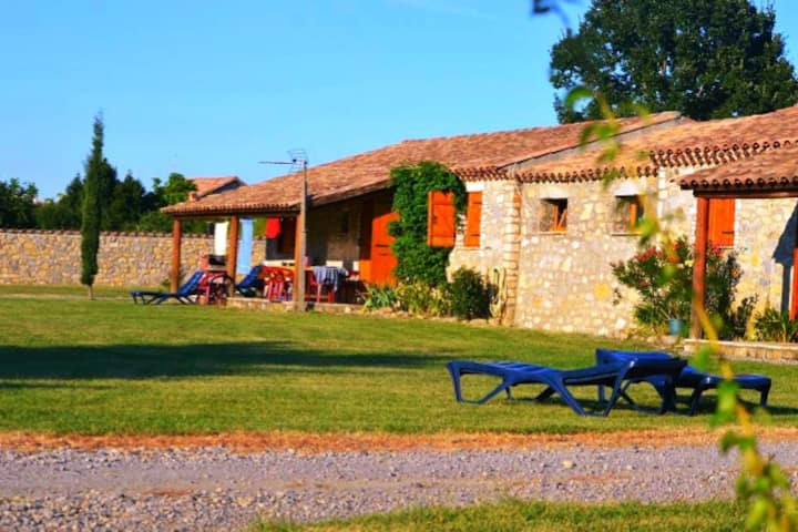 Maison C2 Avec Accès Piscine Domaine De Ribière - Joyeuse
