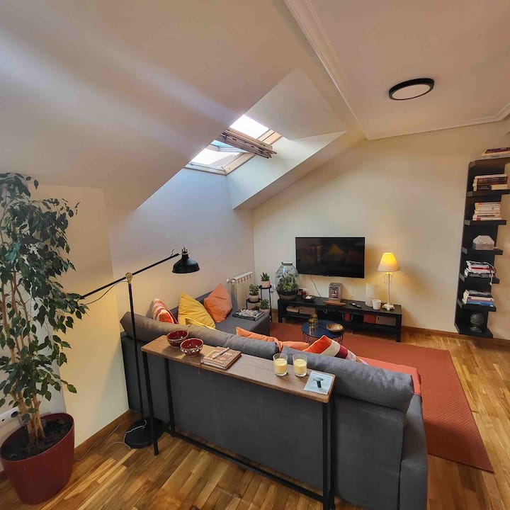 Loft Encantador Centro 2min Playa - Gijón