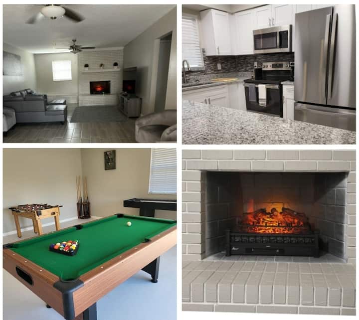5 Bedroom Ac Home W/game Room Near Chain Of Lakes - Winter Haven