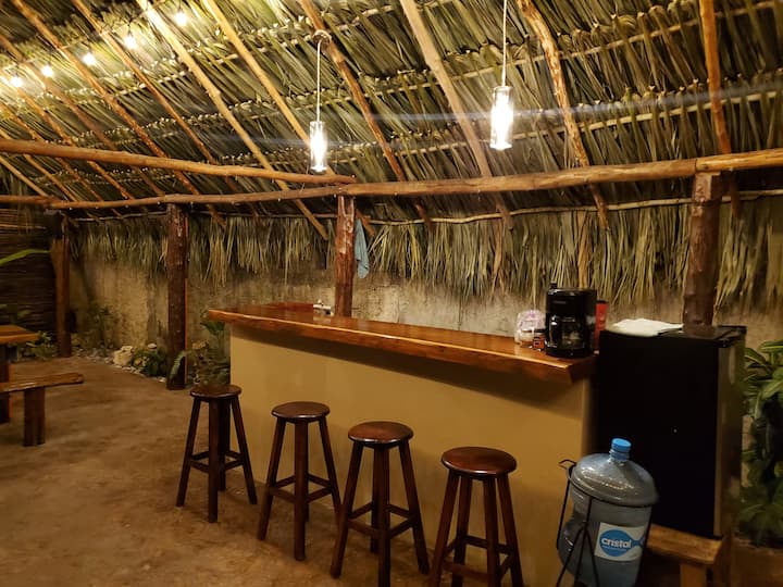 1or2 Person Hotel La Cabaña Cerca De La Laguna - Bacalar
