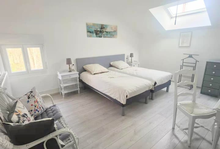 Chambre Lumineuse Près De Seine - Vernon