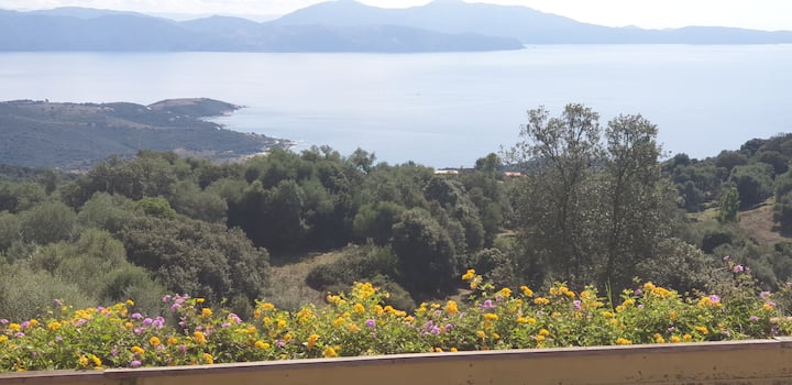 "Soluna" Ferienhaus Westkorsika - Plage d'arone - Piana