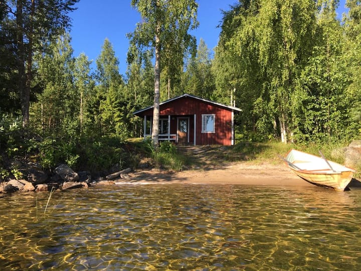 Lakeside Cabin By Lake Puruvesi - Savonlinna