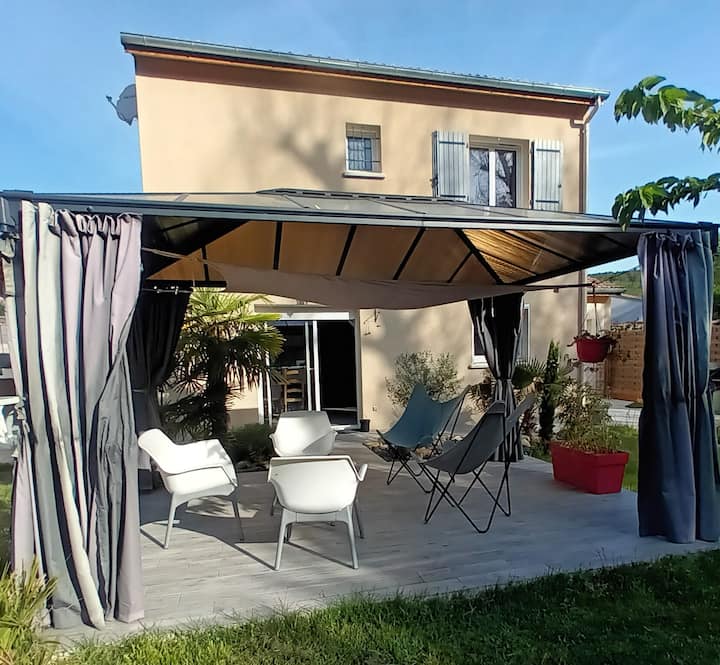 Maison Familiale En Drôme 8 Pers - Crest