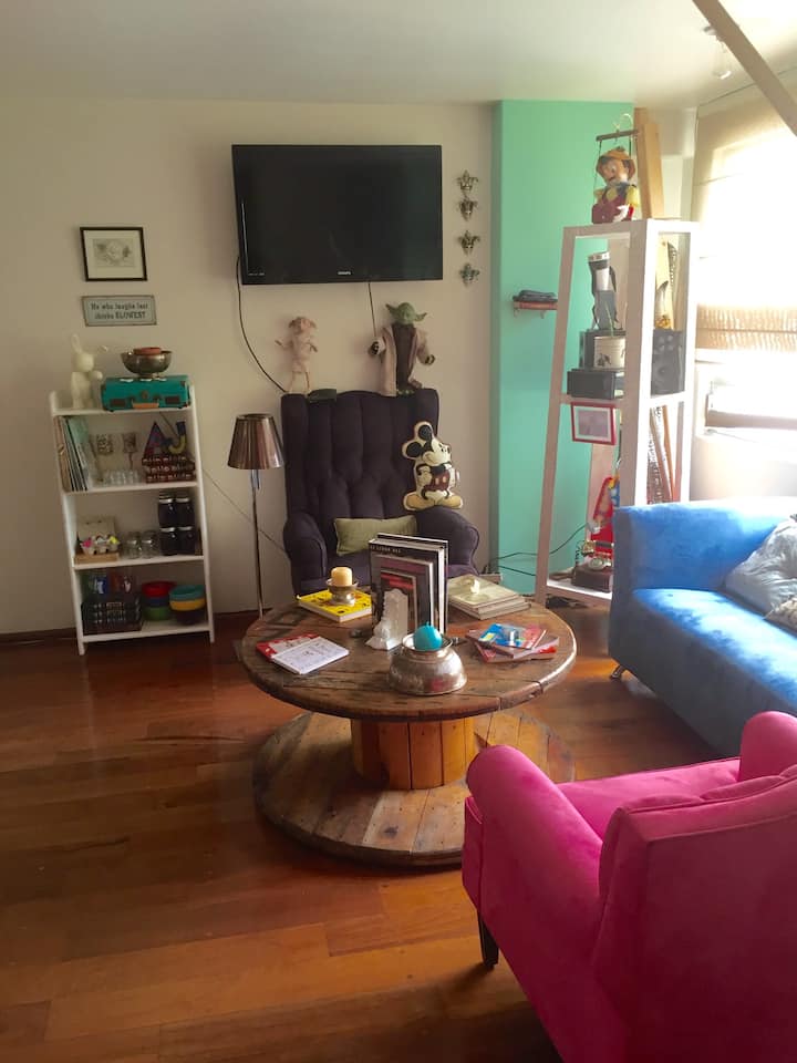 Departamento En La Colonia Roma. - Mexico City
