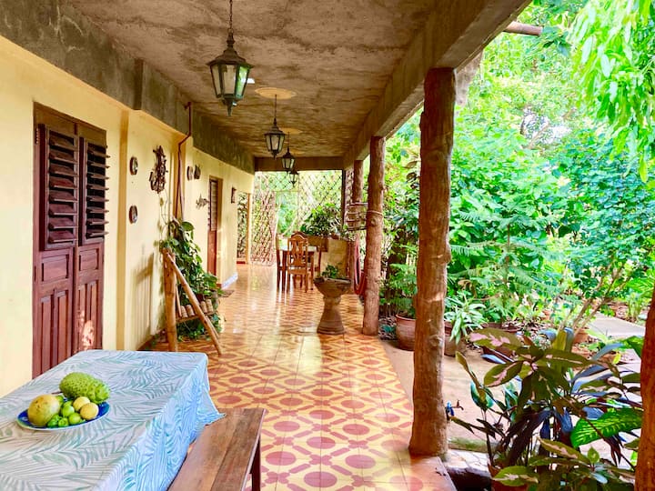 Tropical Garden Casa Los Mangos 2 Double Beds - Cuba