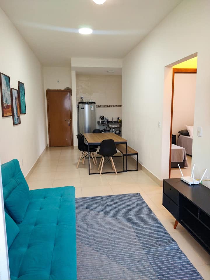 Apartamento Completo: 2 Quartos E Varanda Gourmet - Ubatuba