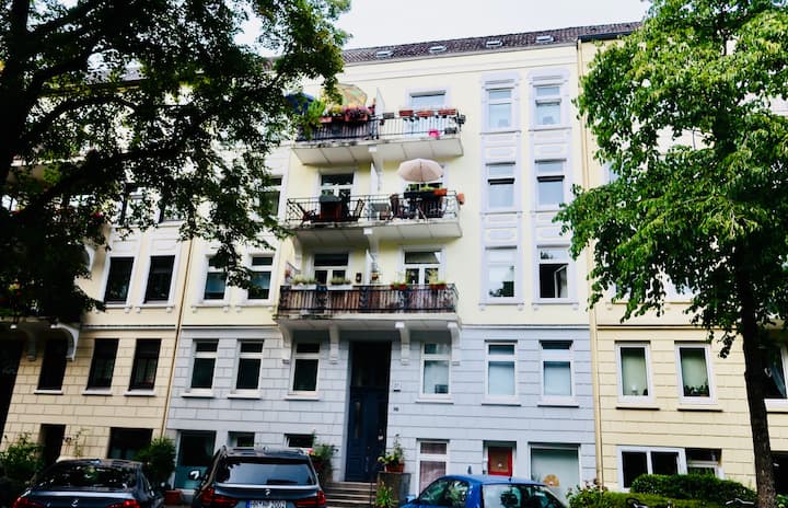 Charmante Altbauwohnung Direkt Am Stadtpark - Hamburg