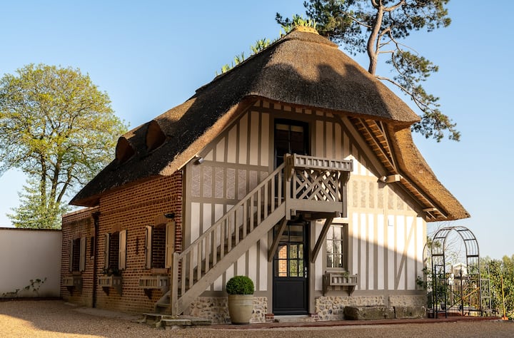 Luxueux Studio Vue Estuaire Spa De Nage Extérieur - Honfleur