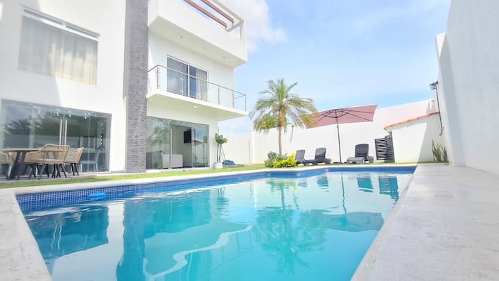 Teques Casa Julieta- Jacuzzy Y Alberca Climatizada - Tequesquitengo