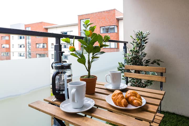 B Luxurious Quiet Third Floor Ifsc 2 Bed Apt. - Dublin