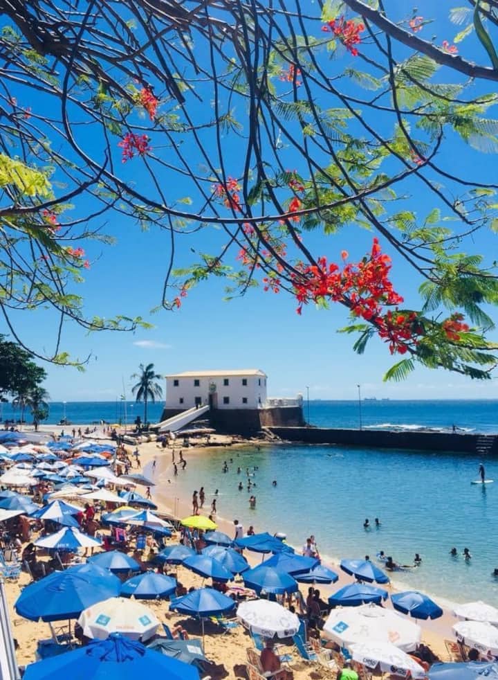 Salvador Quarto/sala/beiramar Vista Porto Da Barra - Barra, Brasil