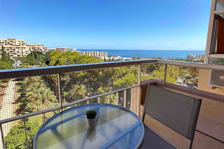 Acogedor Estudio - Vista Al Mar - Aéroport de Malaga-Costa del Sol (AGP)