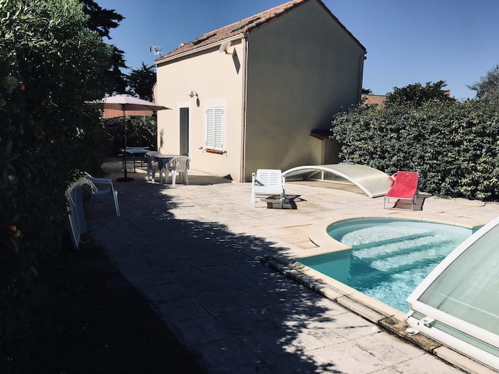 Maison Côte De Jade Avec Piscine à 200m De L'océan - Bourgneuf-en-Retz