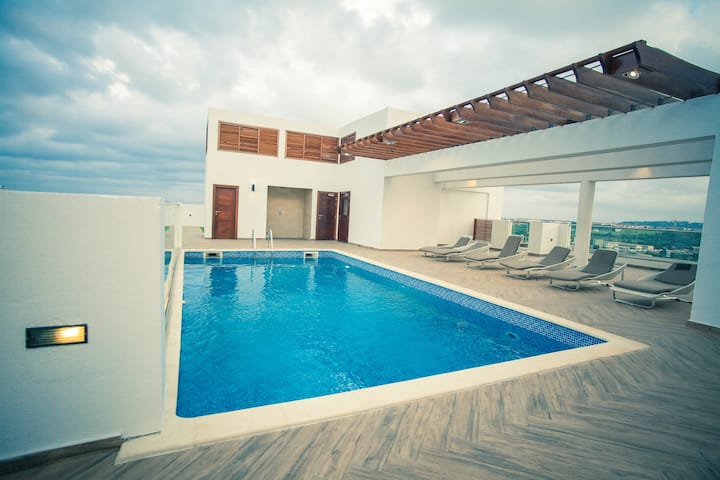 Lovely Two Bedroom Serviced Apartment @The Gallery - Accra