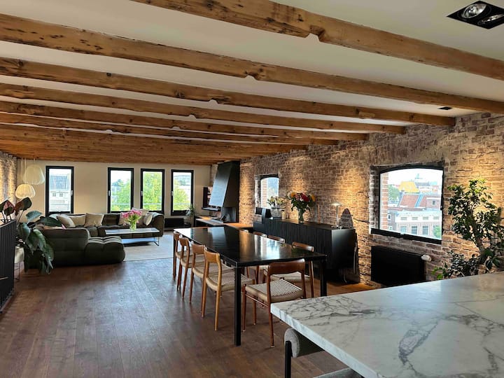 Luxurious Penthouse | 360 ° View | Privacy | Adam - Amsterdam