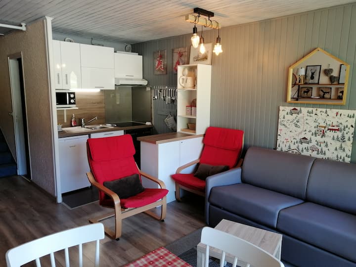 Studio Sud Au Pied Des Pistes Domaine Alpe D'huez - Villard-Reculas