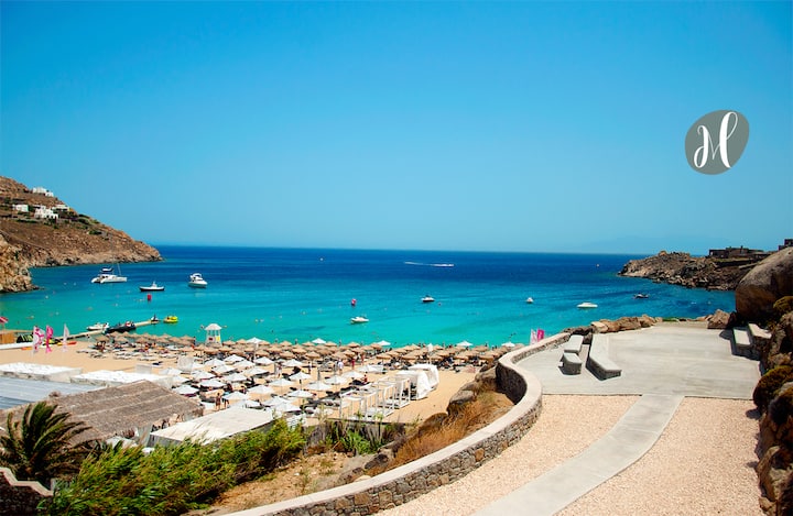 70 Steps | Mykonos, Super Paradise House "M" - Mykonos
