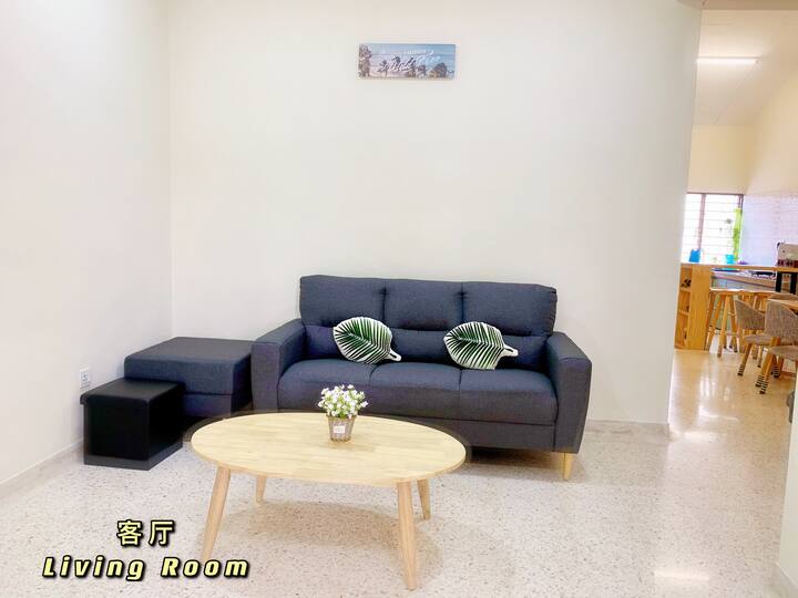 Vintage Cozy House 8-12pax复古休闲风民宿 8-12人住～单层排屋～ - Masai