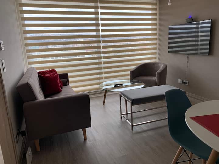 Diez Norte Dpto 1 Hab Cerca Al Mar Y Al Mall (Red) - Viña del Mar