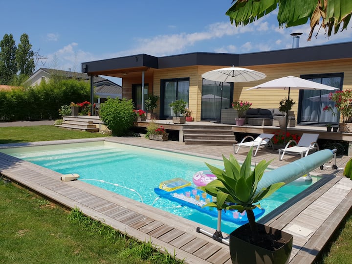 Maison Familiale Avec Piscine Privée - Bordeaux