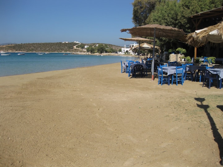 Ioanna - Excellent Quiet Beach Location & Garden - Paros