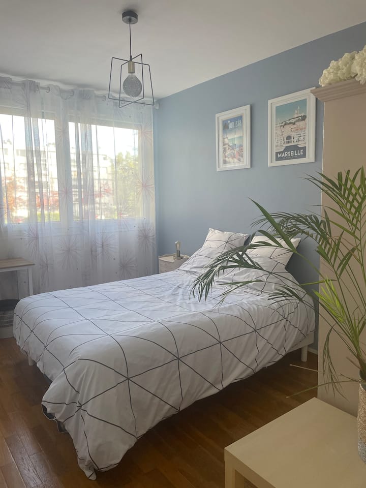 Chambre Privée Sur Bron, Stationnement Gratuit - Chassieu