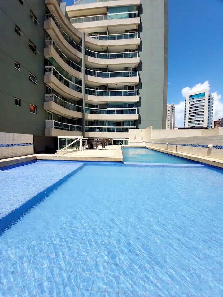 Piscina E Academia - 500 M Do Centro De Convenções - Salvador
