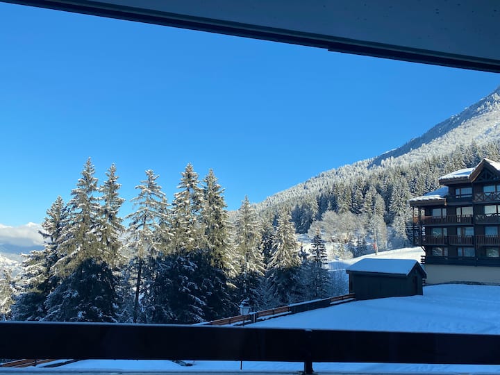 T2 Rénové Résidence Cheval Blanc - Les Avanchers-Valmorel