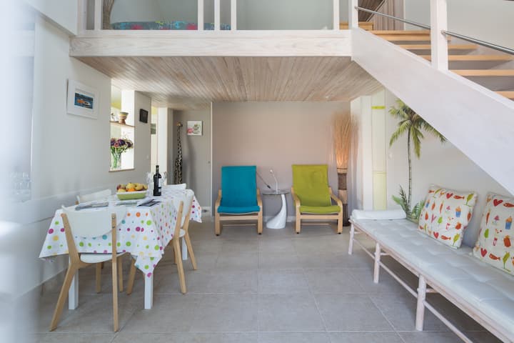 Maison Moderne, Reposante, Tout à Pied, 5 Mn Plage - 아흑꺄숑