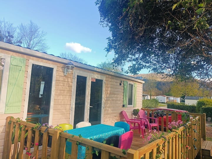 Mobilhome Cosy Au Camping 4* De Foix - Foix