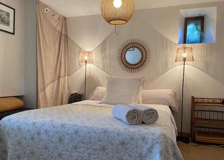 Logement & Spa Privés 2 à 6 Pers. - Salaise-sur-Sanne